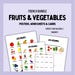 French Fruits & Vegetables Learning Pack | Printable Posters ...