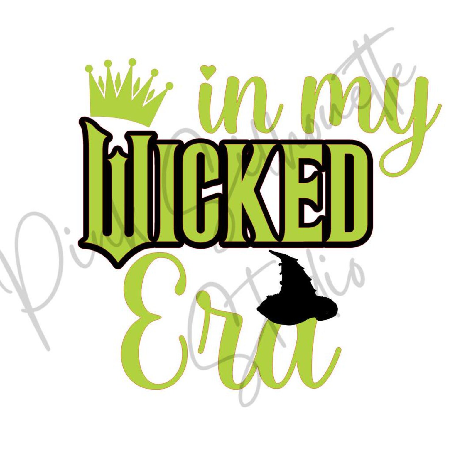 In My Wicked Era Svg, Wicked Movie, Wicked Musical Svg Png Files No ...