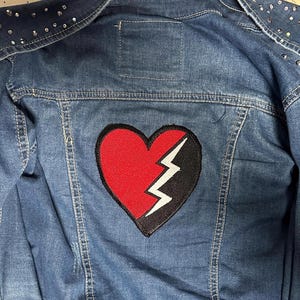 Descendants Rise of Red Heart ***regular Size*** Iron on Patch - Etsy