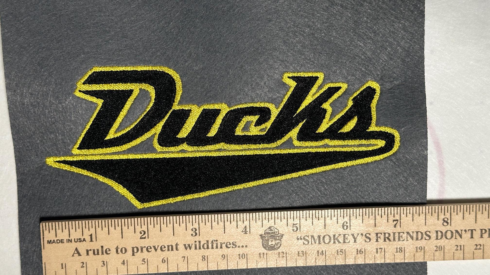 Oregon Duck Baseball Logo PES File - Etsy
