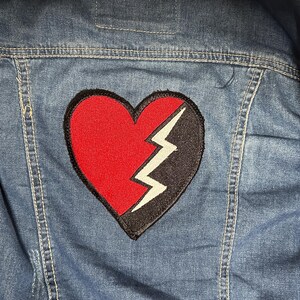 Descendants Rise of Red Heart ***regular Size*** Iron on Patch - Etsy