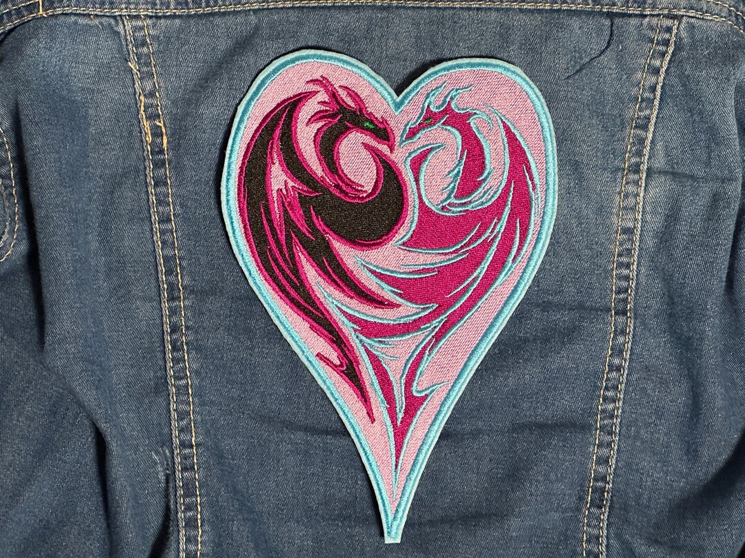 Descendants Mal Logo Iron on Patch Daughter of Hades (blue Boarder) - Etsy