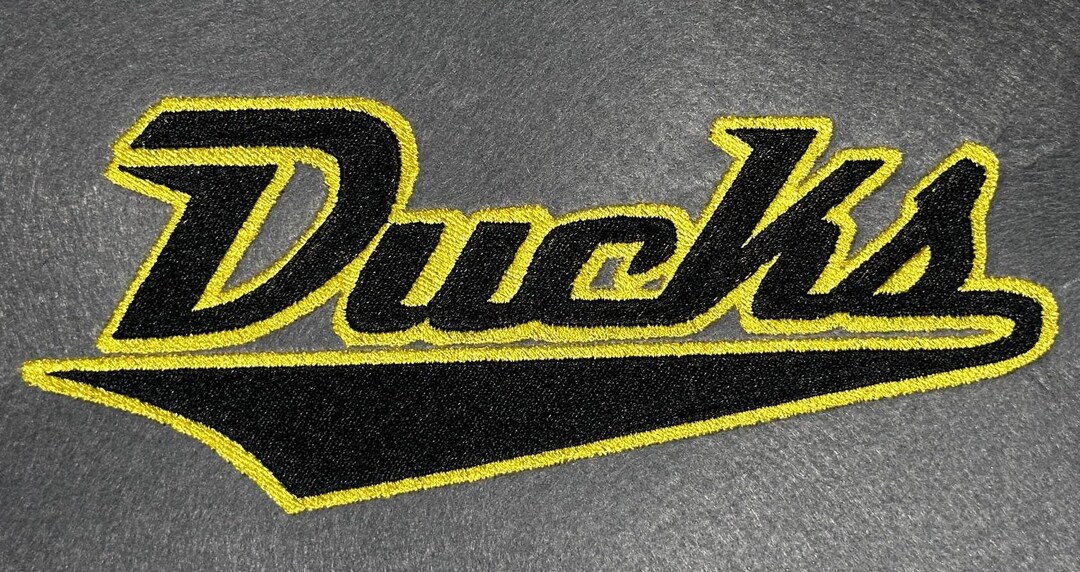 Oregon Duck Baseball Logo PES File - Etsy