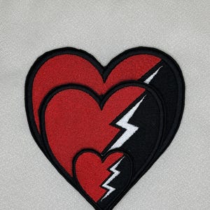 Descendants Rise of Red Heart ***regular Size*** Iron on Patch - Etsy