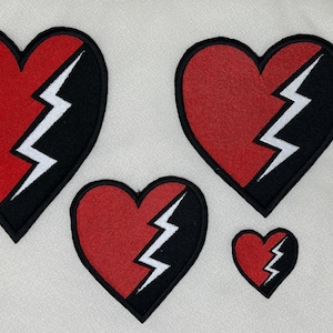 Descendants Rise of Red Heart ***regular Size*** Iron on Patch - Etsy