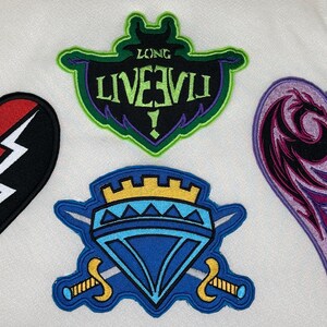 Descendants Rise of Red Heart ***regular Size*** Iron on Patch - Etsy