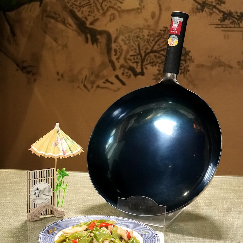 Zhensanhuan Hand-hammered High-quality Chinese Wok Iron Handle - Etsy