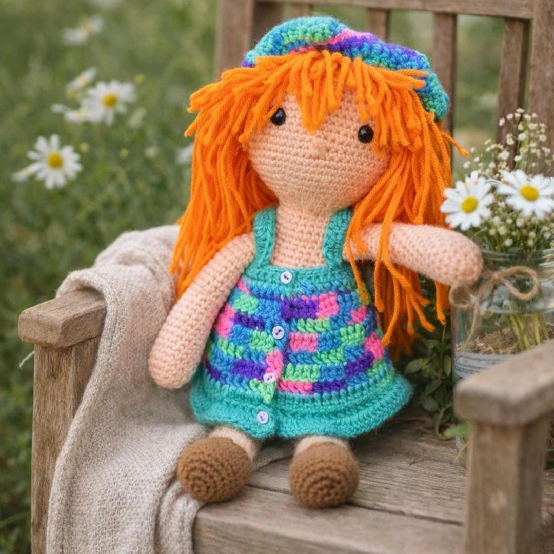 Clementine Dolly Amigurumi Crochet - Etsy