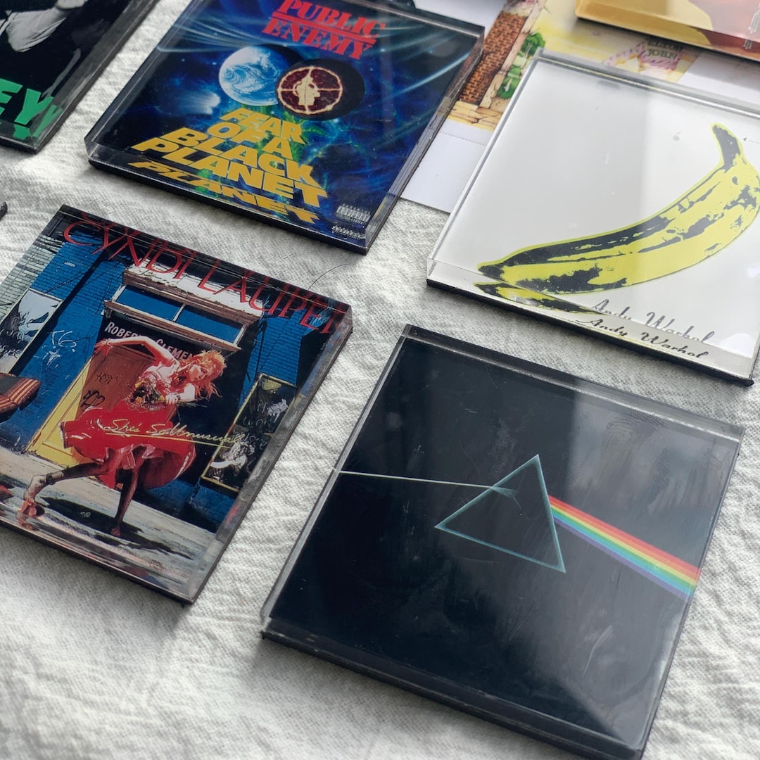 Custom Music Album Cover Acrylic Fridge Magnet 2 Inch Square Unique ...