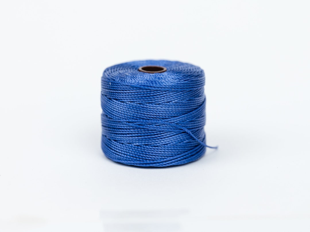 Blue Nylon Macrame Thread, 3ply .5mm Thick, 77 Yard Spool - SS5 - Etsy