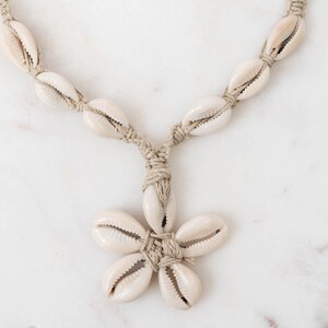Cowry Shell Necklace Macrame Choker Gift for Her Choose the - Etsy