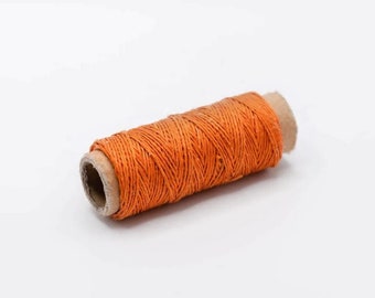 Hemp Thread Gold 2 Ply 19 Yards/spool Eco-friendly Dye - Etsy