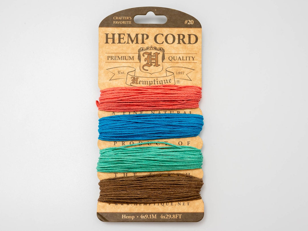 Colored Hemp Rope 1mm: New Mexico Sample Card CH77 - Etsy