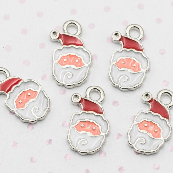 Santa Claus Charms - Etsy