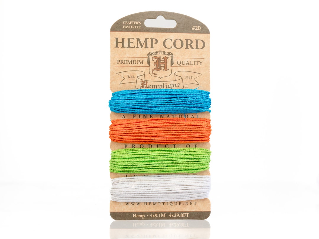 Shades of Bright Hemp Sample Card -CH79 - Etsy