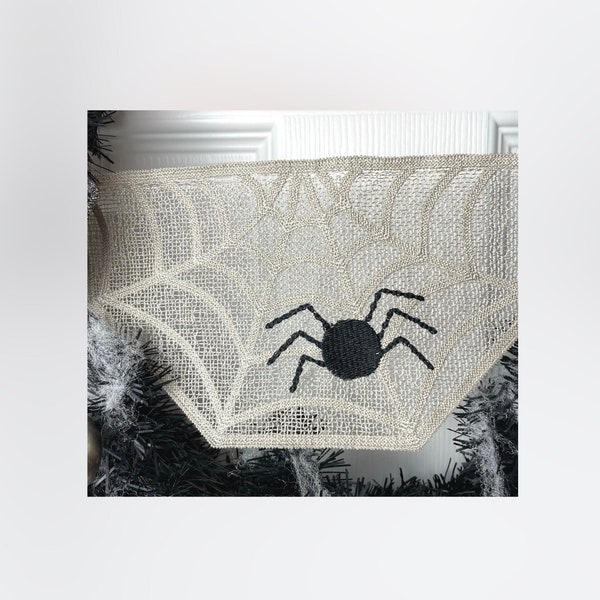 Spider Web Embroidery Design - Etsy