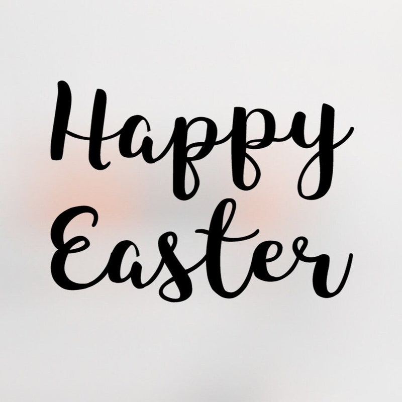 Happy Easter Script - Etsy