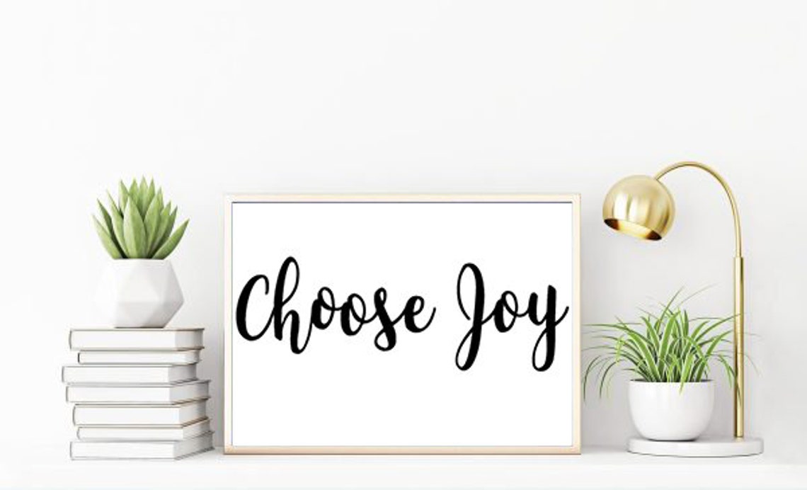 Choose Joy SVG for Cricut Choose Joy Script Svg - Etsy