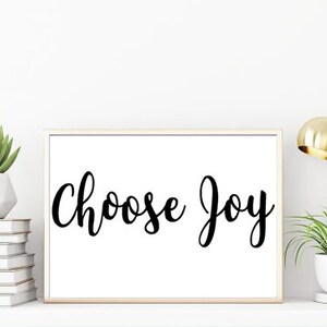 Choose Joy SVG for Cricut, Choose Joy Script Svg, Inspirational Svg Cut ...