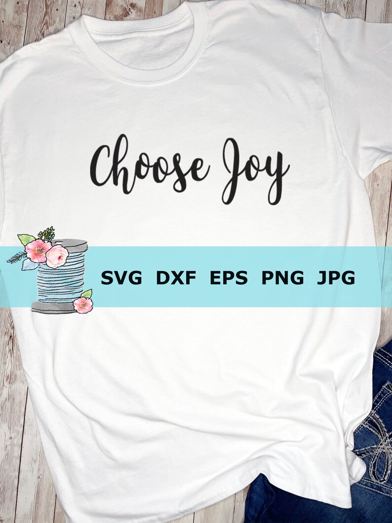 Choose Joy SVG for Cricut Choose Joy Script Svg - Etsy