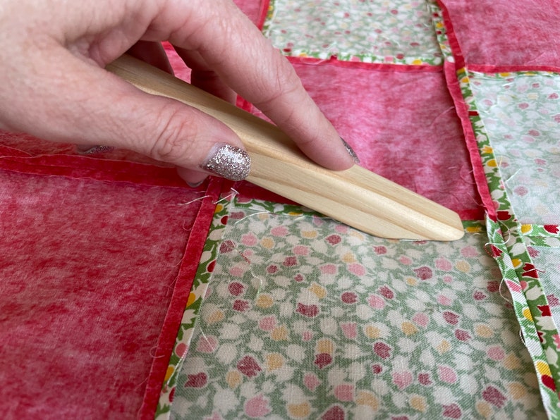 Upcycled Wood Pressing Stick Wooden Iron Wood Finger | Etsy