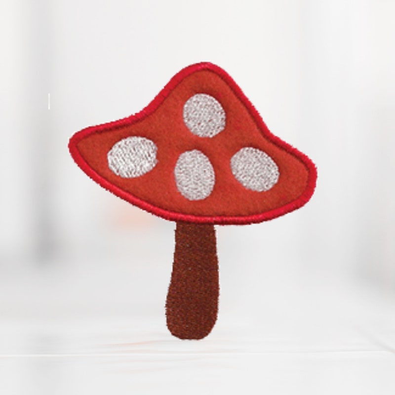 Mushroom Applique - Etsy