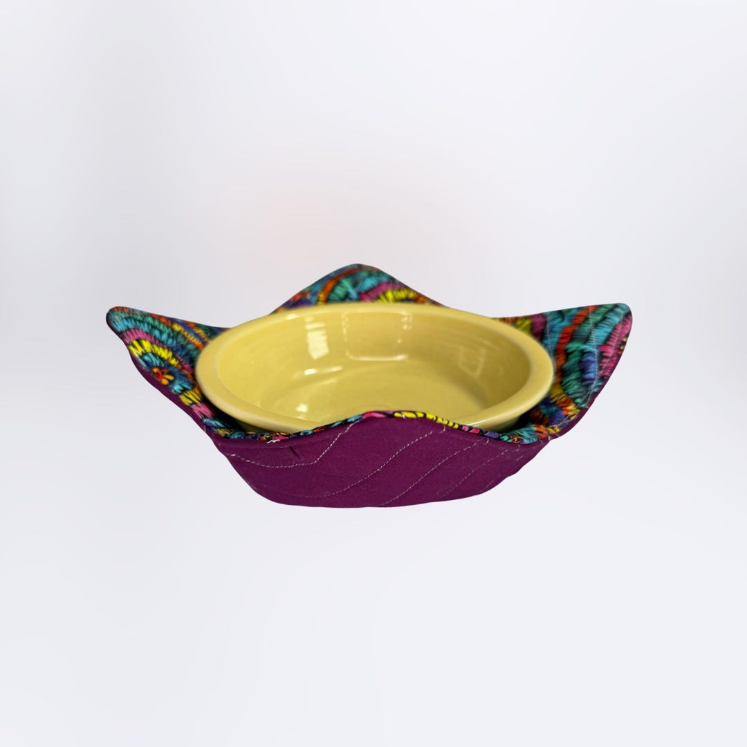 Bowl Cozy in the Hoop Embroidery Design, ITH Embroidery Pattern – Easy ...
