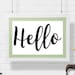 Hello Svg, Script SVG, Hello Cursive Svg, Hand Lettered Svg Cut File ...