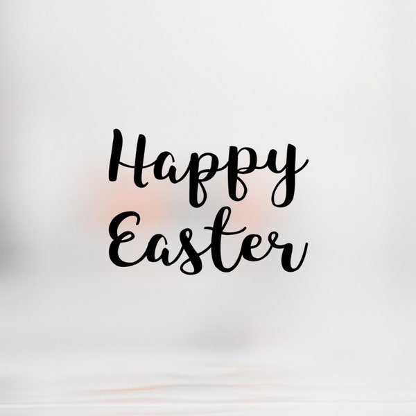 Happy Easter Script - Etsy