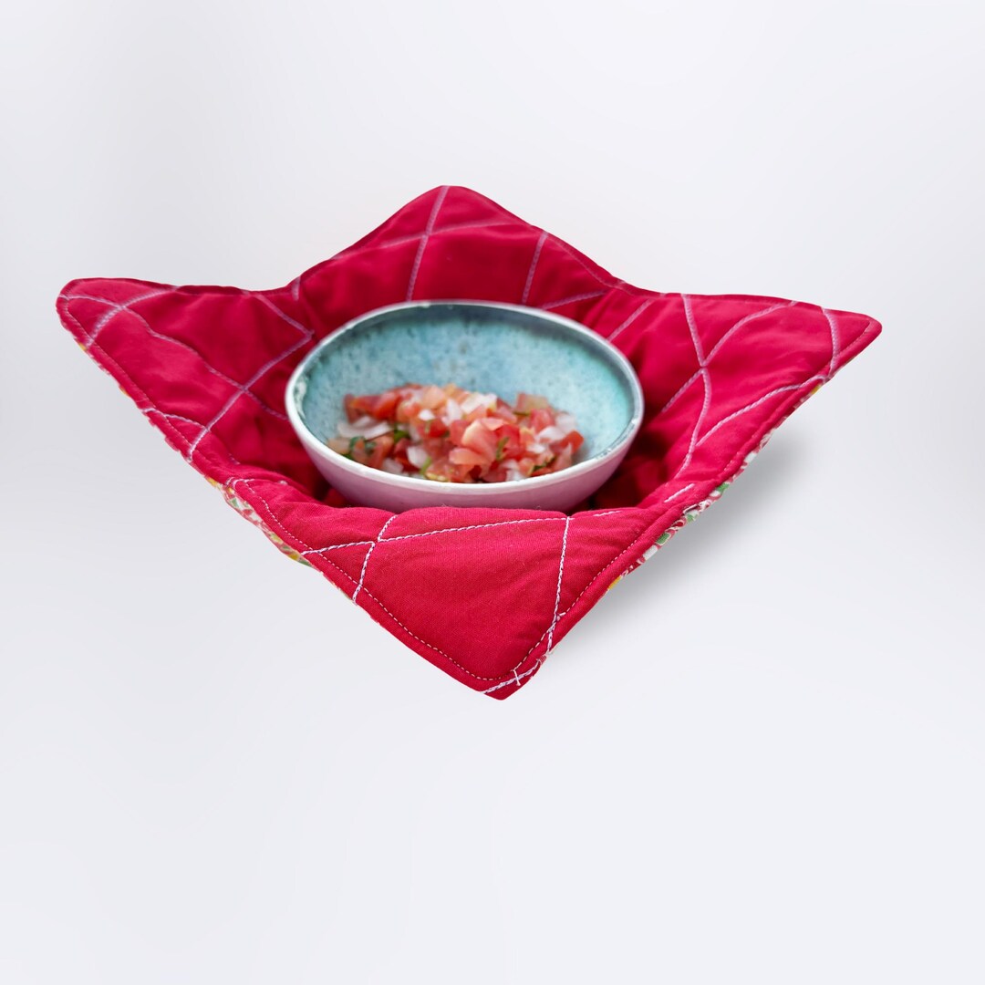 Microwave Bowl Cozy in the Hoop Machine Embroidery Design – Diamond ...