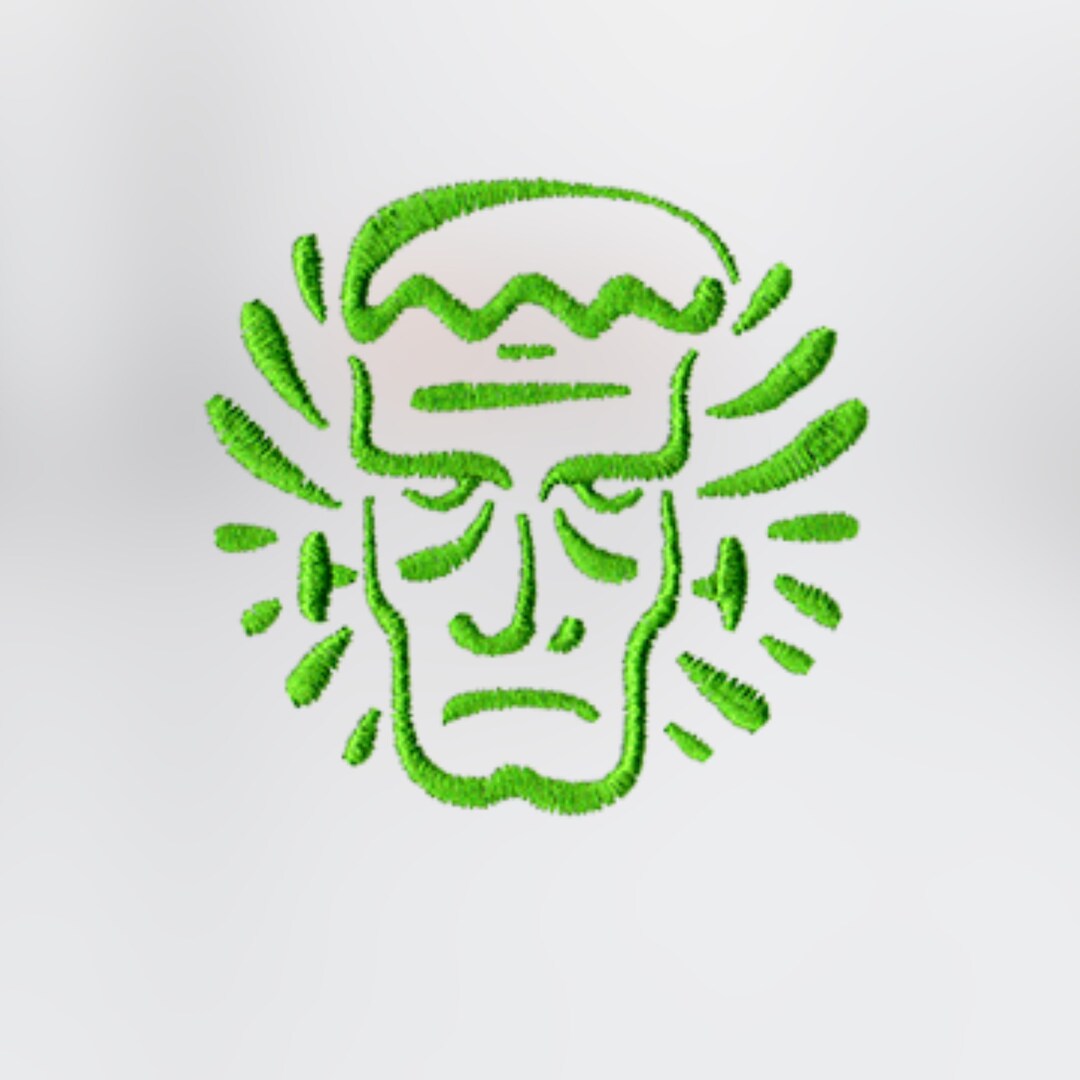 Frankenstein Embroidery Design, Monster Halloween Embroidery File for ...