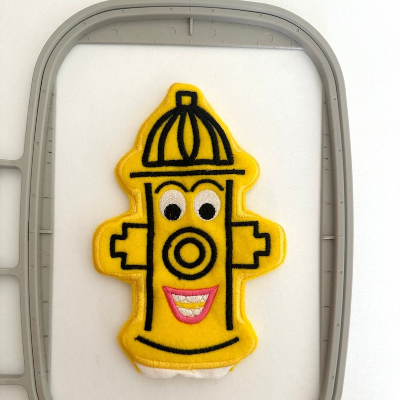 Fire Hydrant Stuffy Embroidery Design, 3 Sizes ITH Embroidery Dog Toy ...