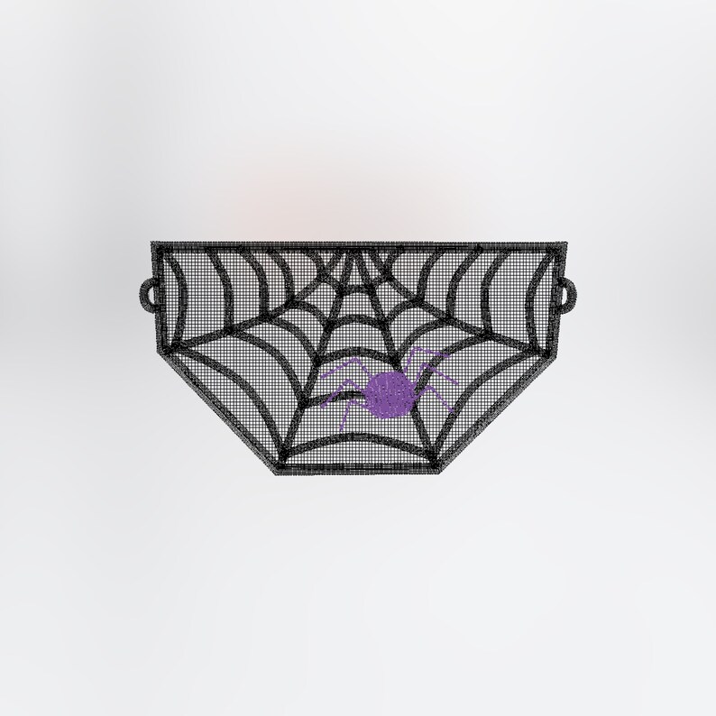Free Standing Lace Spider Web Embroidery Design for Halloween, FSL Fall ...