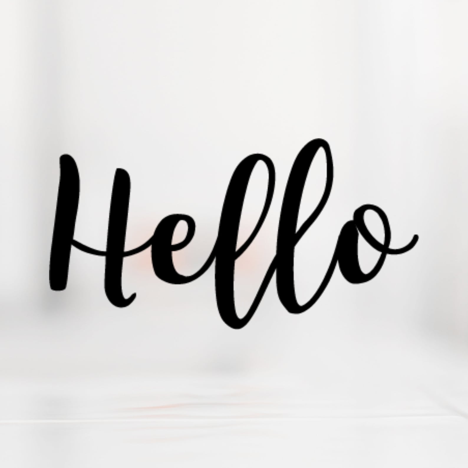 Hello Svg Script SVG Hello Cursive Svg Hand Lettered Svg | Etsy