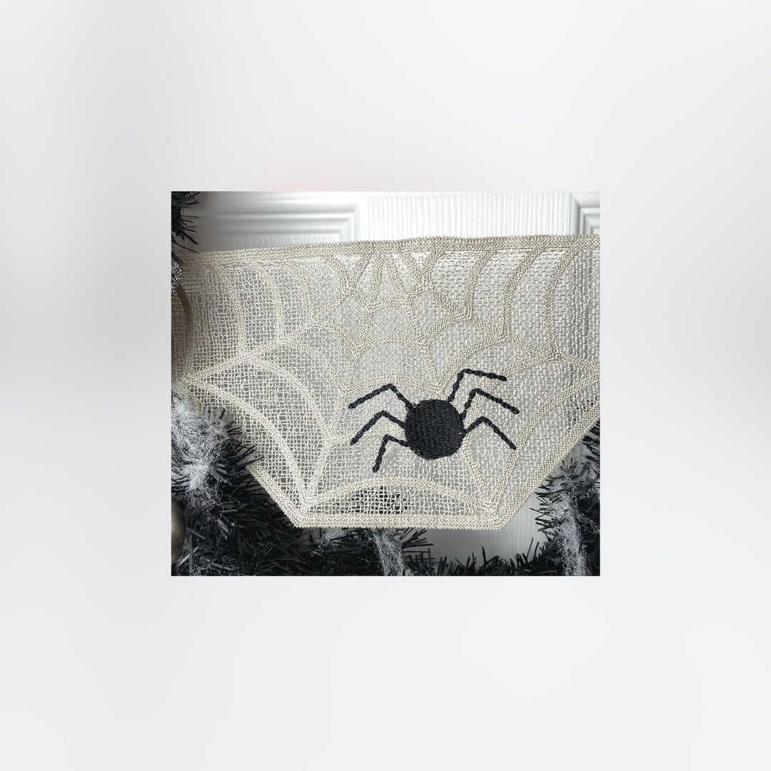 Free Standing Lace Spider Web Embroidery Design for Halloween, FSL Fall ...