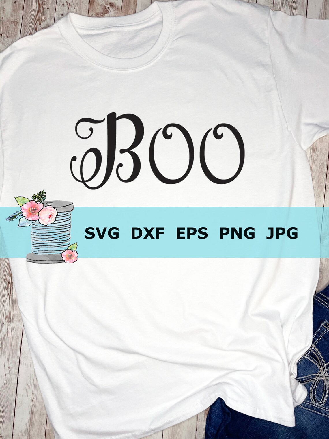 Boo Script Cricut SVG Digital Cut File Cursive Boo Svg for - Etsy