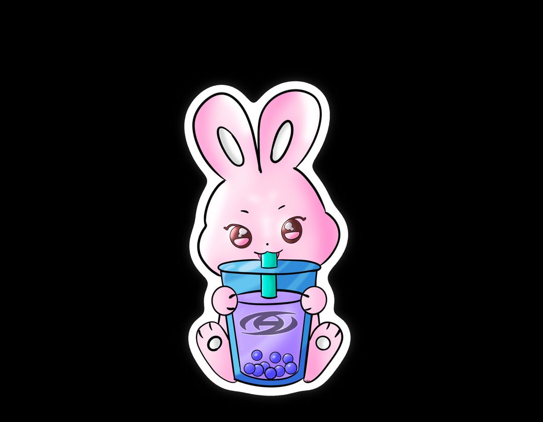 Ddeongbyeoli Seonghwa Ateez Aniteez Boba Sticker, ATINY GIFT, Christmas ...