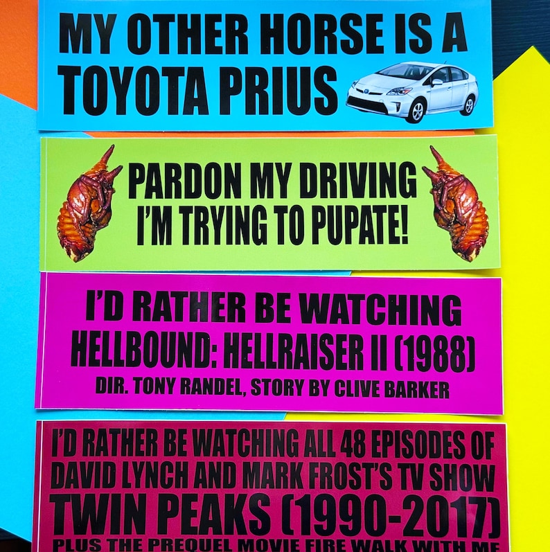 Bumper Sticker Meme Toyota Prius Gag - Etsy