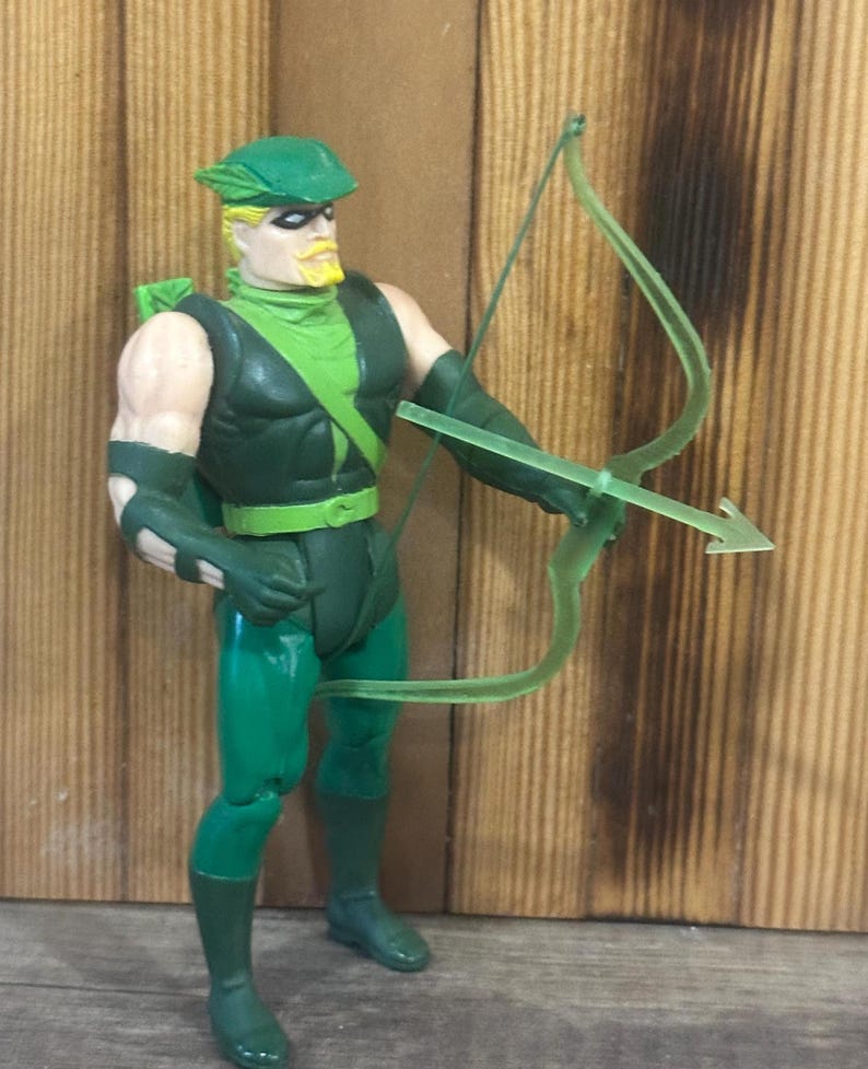 Green Arrows Bow and Arrows - Etsy