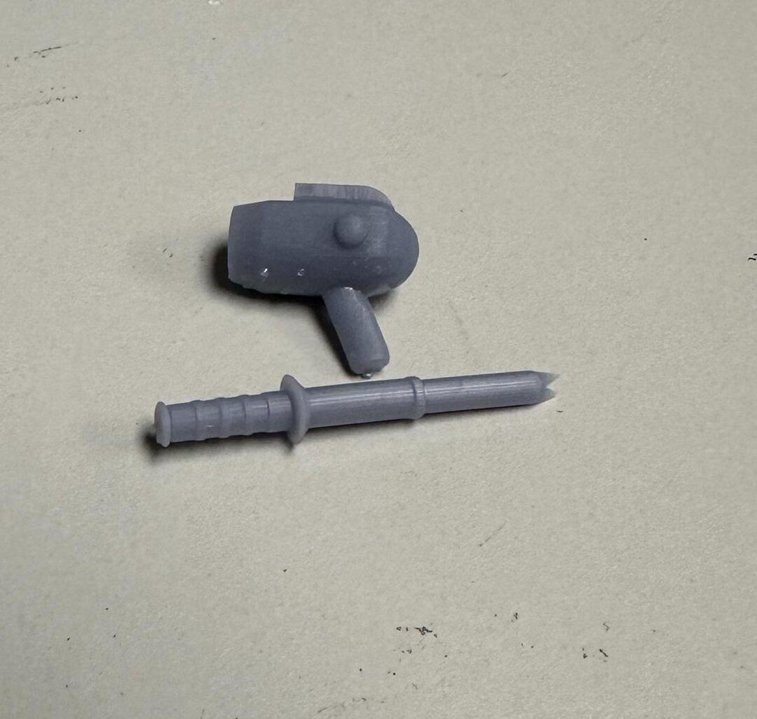 Blue Beetle's Gun and Stun Baton - Etsy