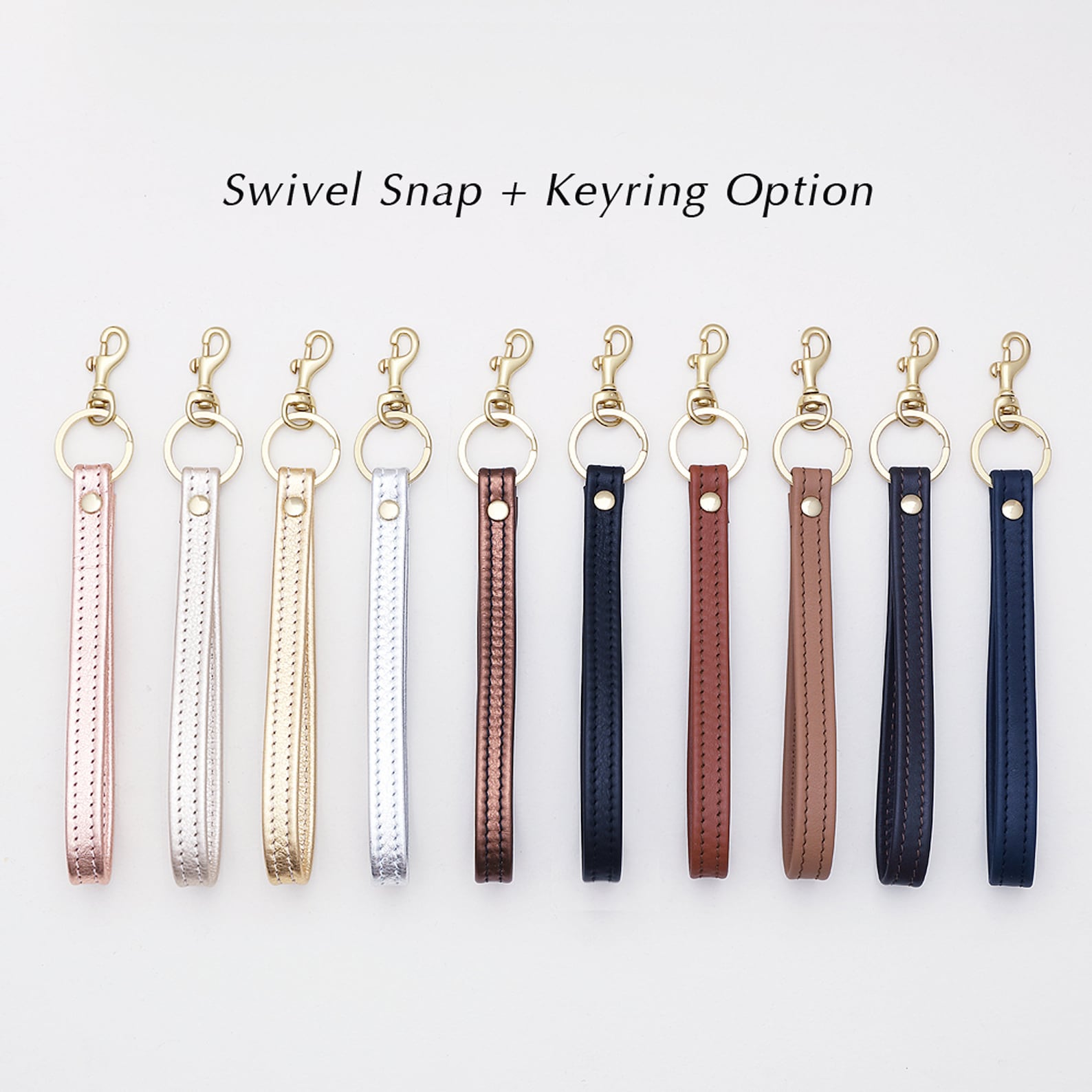 Leather Wrist Strap and Keychain Wrist Strap With Keyring - Etsy