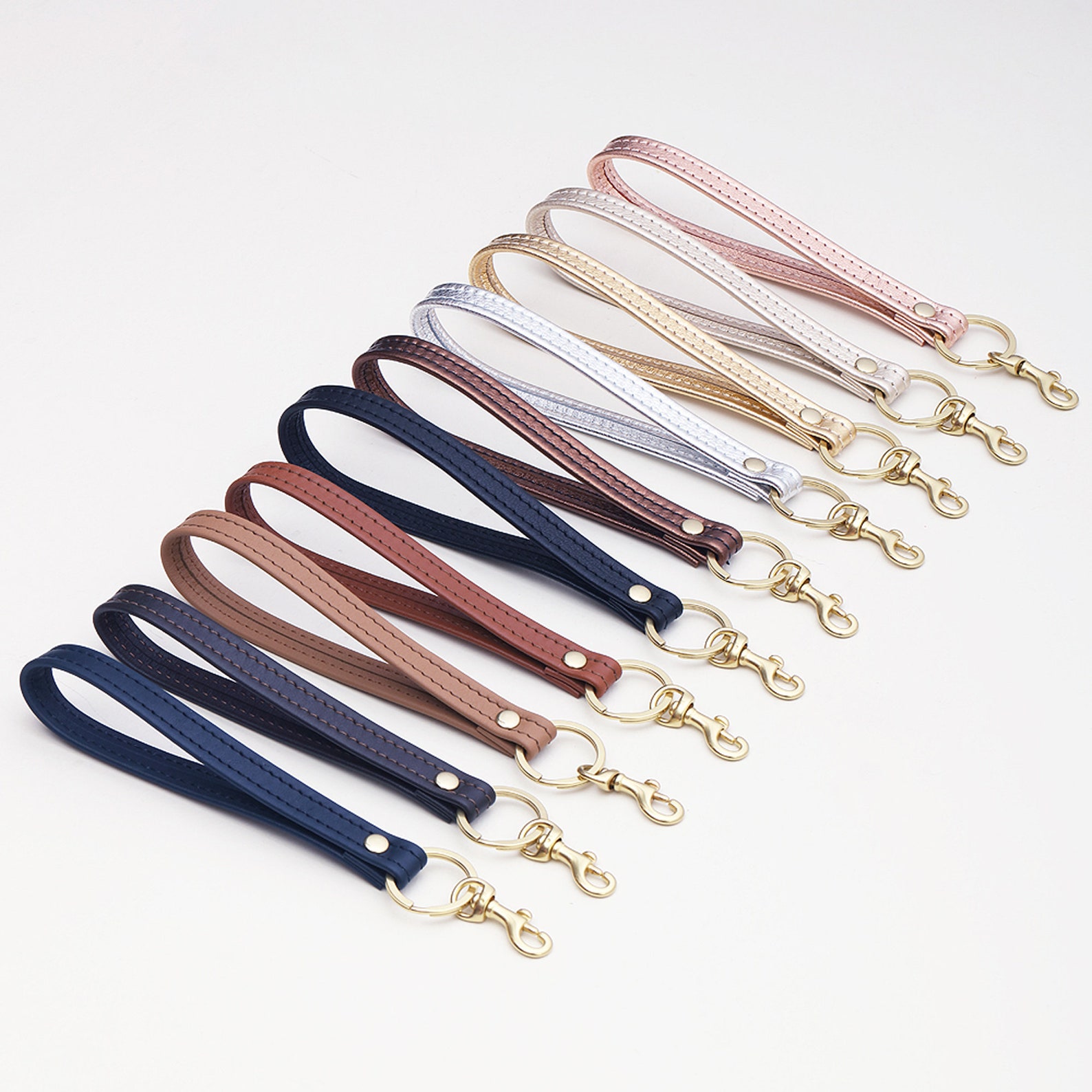 Leather Wrist Strap and Keychain Wrist Strap With Keyring - Etsy