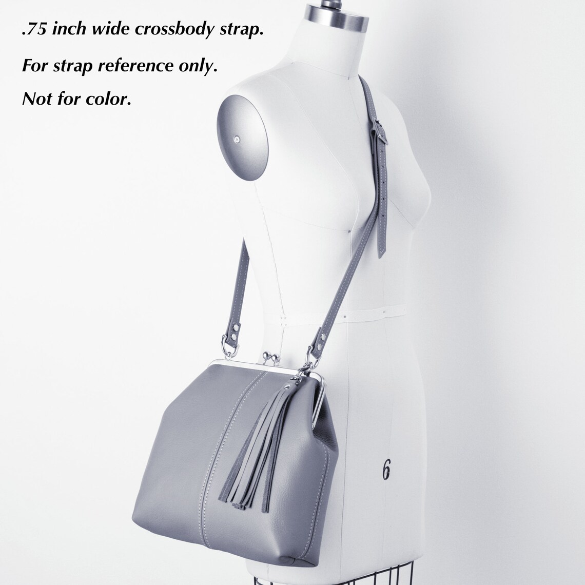 Leather Kiss Lock Frame Purse Kiss Lock Crossbody Handbag | Etsy