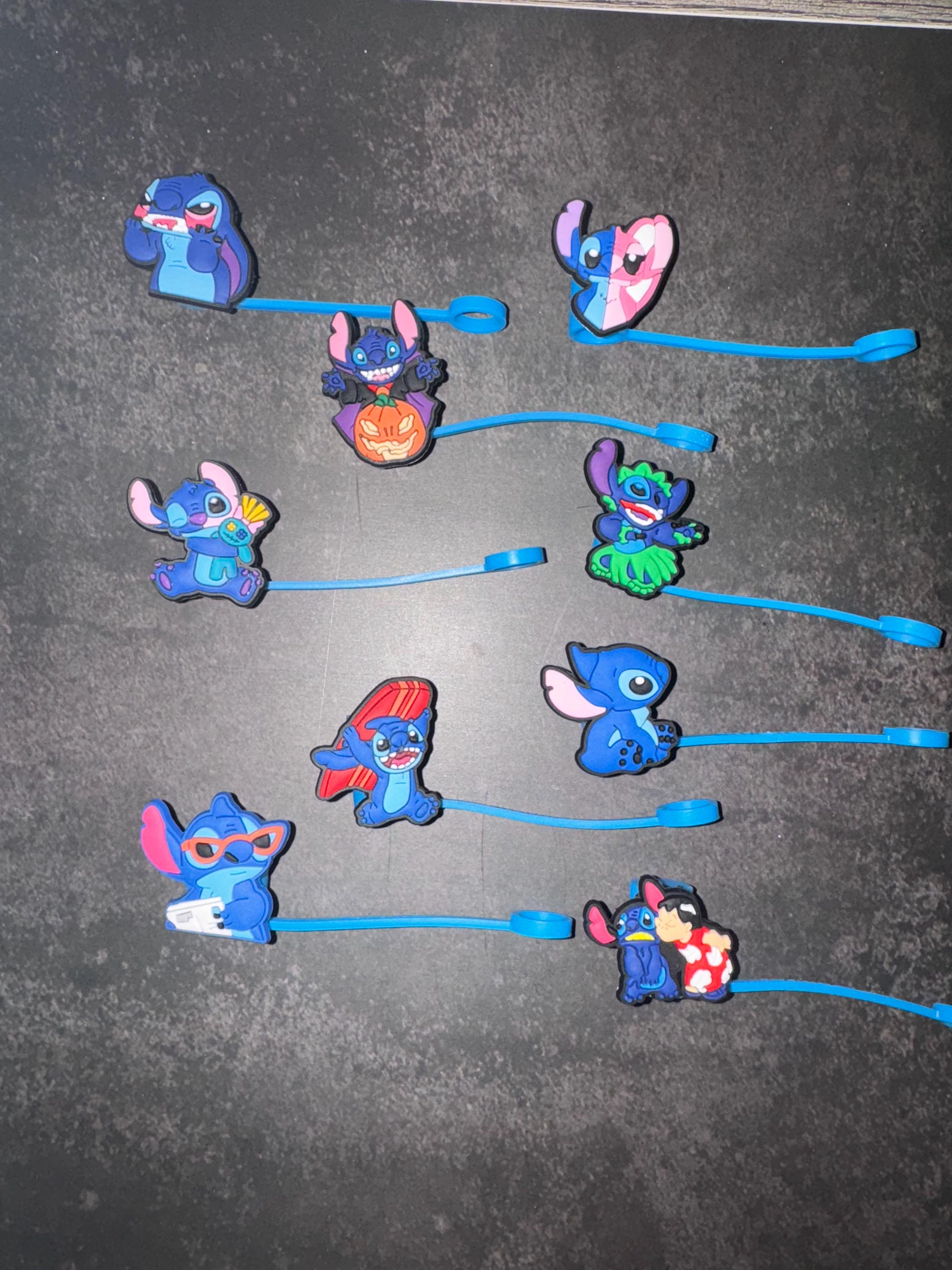 Stitch Straw Cap Set - Etsy