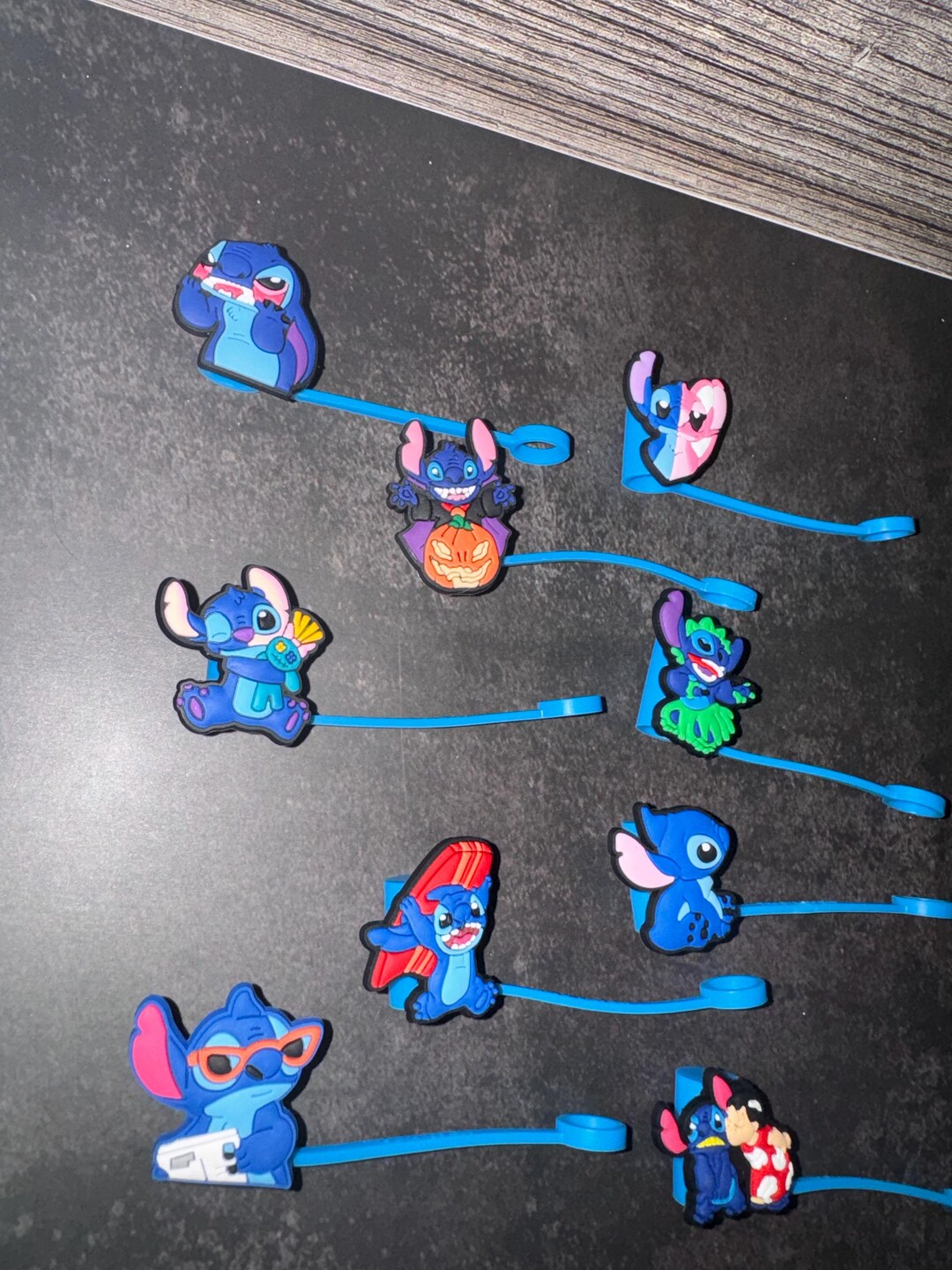 Stitch Straw Cap Set - Etsy