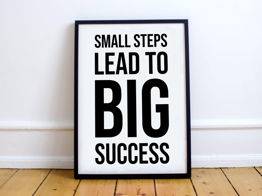 Motivational Printable Poster for Students - Study Inspiration Wall Art ...