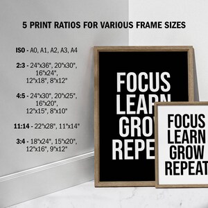 Daily Productivity Poster Printable, Motivational Wall Art - Etsy