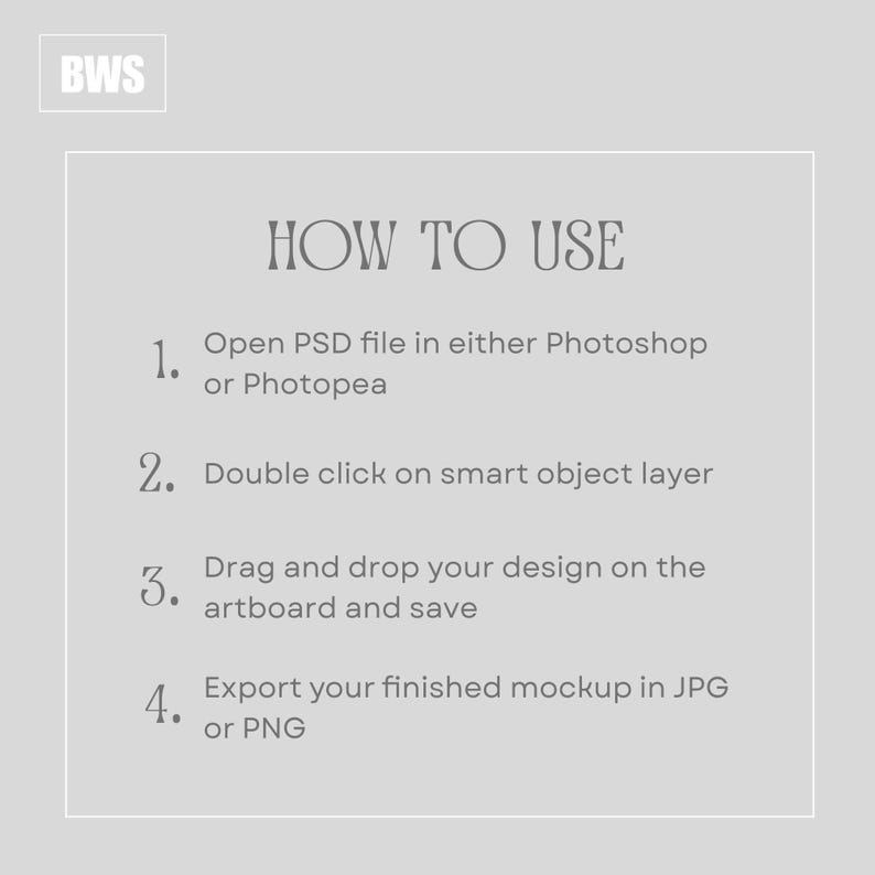 A4 Paper Print Mockup | Photoshop Photopea Smart Object Template - Etsy