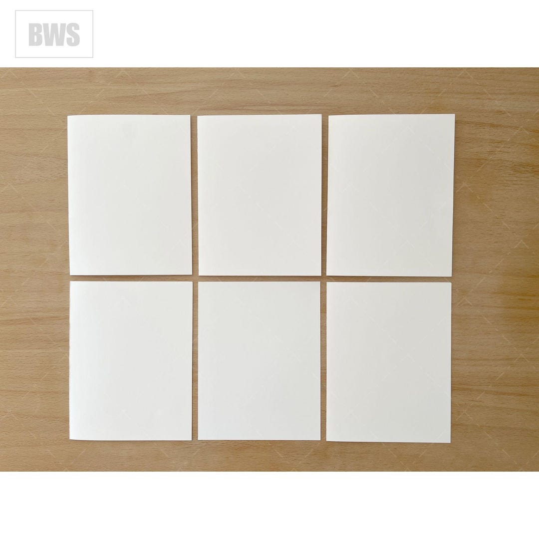 6-piece Greeting Card Mockup Flat Lay | A2 Stationery Editable PSD ...