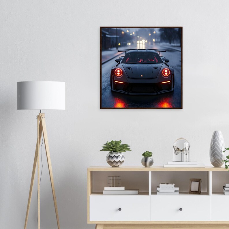 Porsche 911 GT3 RS Poster | Hyperrealistic Car Art | Motorsport Wall ...